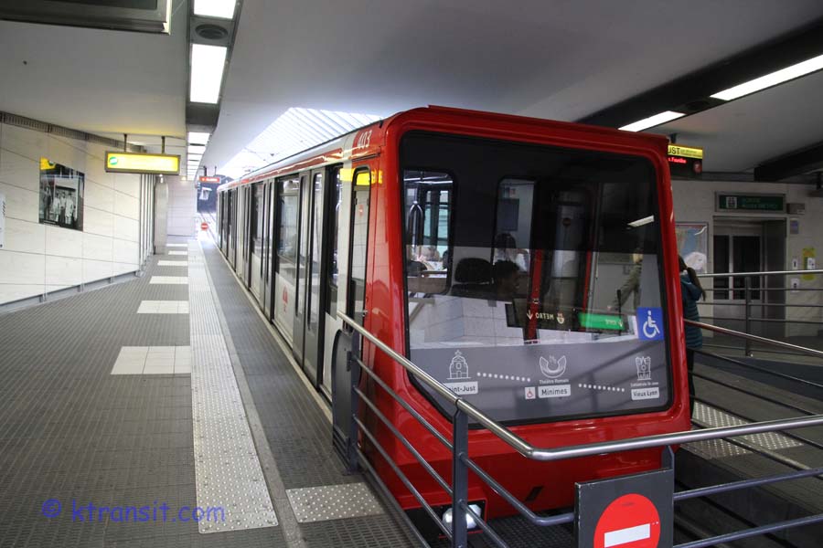 Lyon Funicular - Vieux Lyon